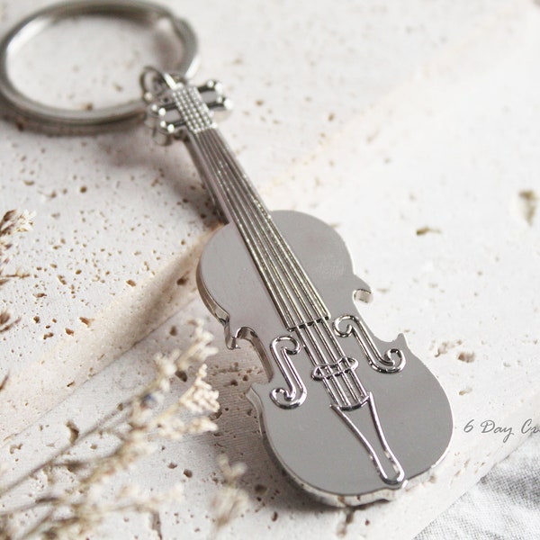 Violin Keychain - Etsy