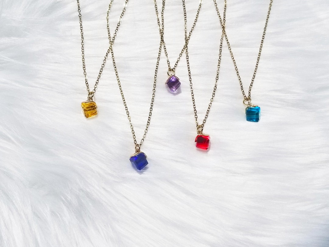 14k Gold Marvel Inspired Necklace | Choose Your Character/infinity ...