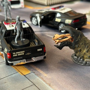 Graboid From Tremors Statue FANMADE Creature 3d Printed Bust Figure ...