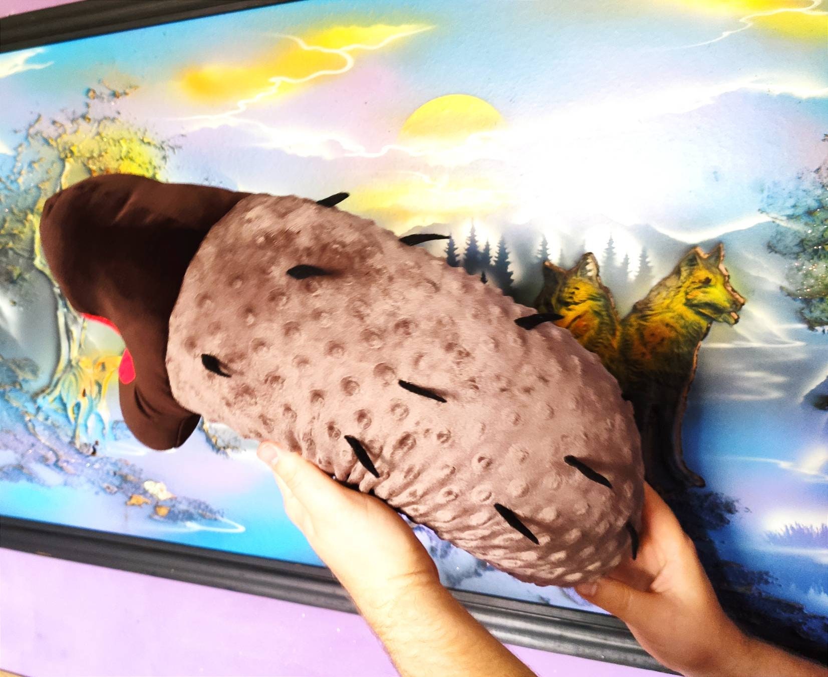 Graboid Plushie Tremors Toy Inspired on Tremors Creature - Etsy