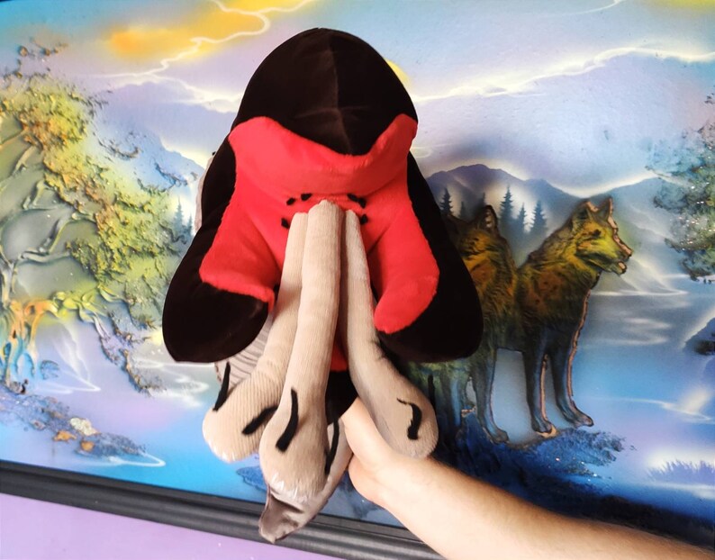 Graboid Plushie Tremors Toy Inspired on Tremors Creature - Etsy