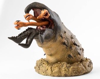 Tremors Graboid African Figure fanart Creature Statue 3D Print Bust ...