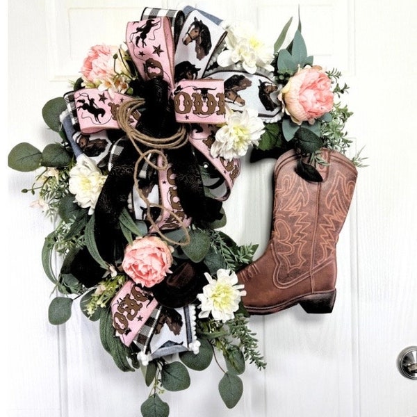 Western Wreath - Etsy