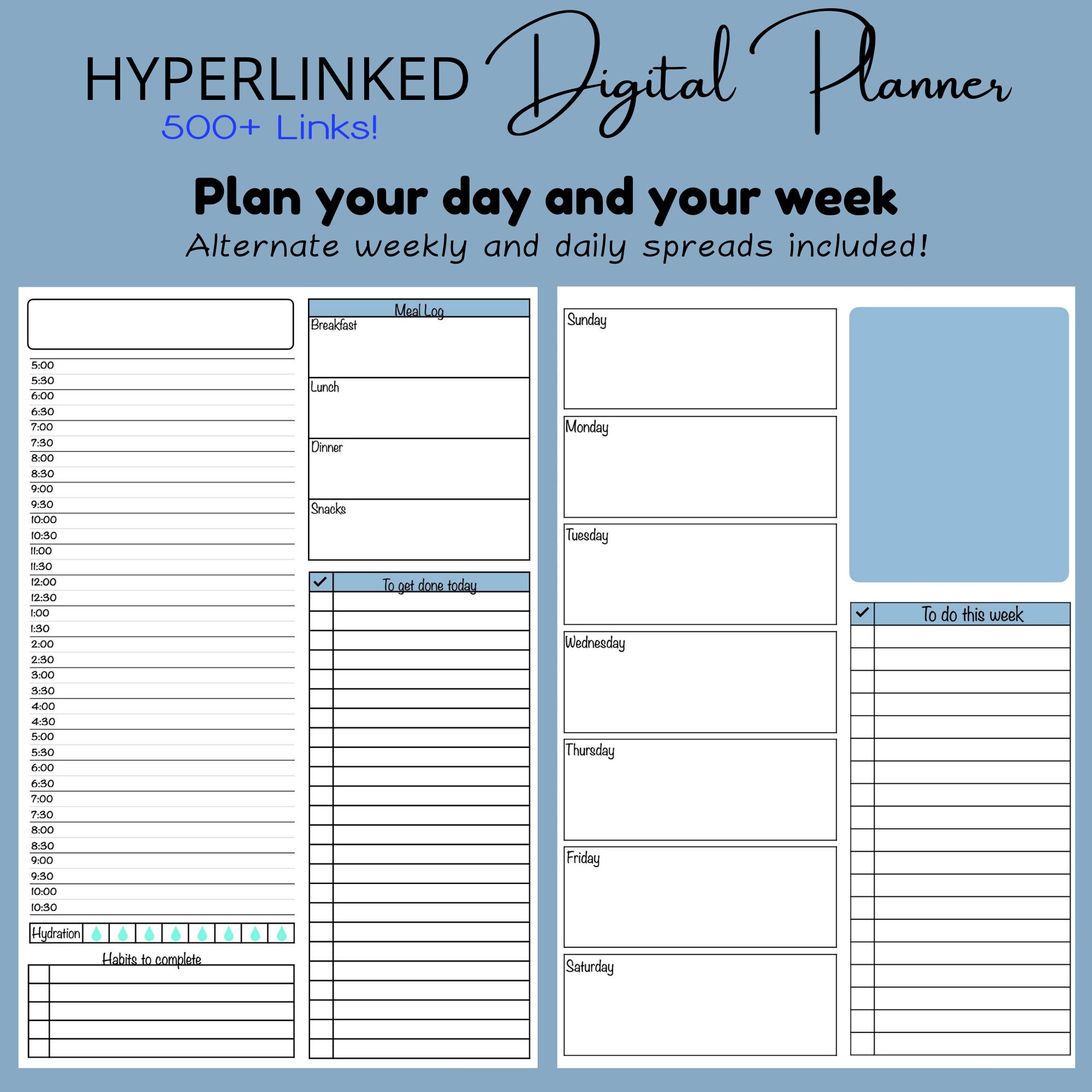 Ultimate LDS Digital Planner Kit Portrait, Undated, Lag-free, Goodnotes ...