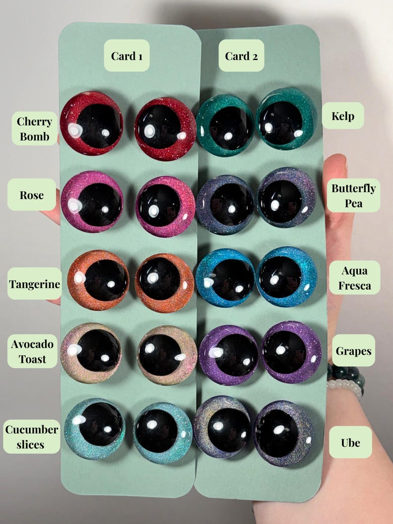 Rainbow Sparkle Collection: Rainbow Sparkly Hand-painted Kawaii Safety ...