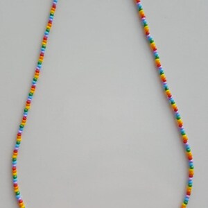 Daisy Flower Pride Theme Bead Necklace Birthday Gift Pendant Handmade ...