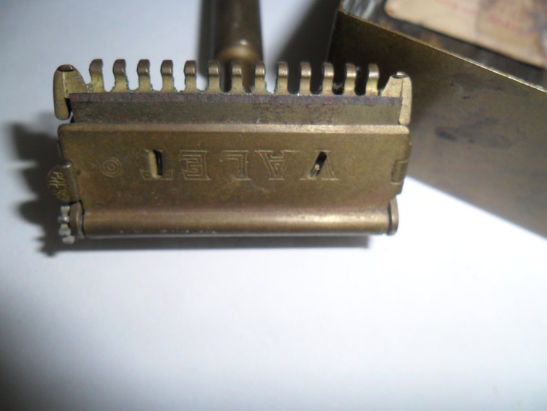 Antique Brass VALET Auto Strop Safety Razor - Etsy