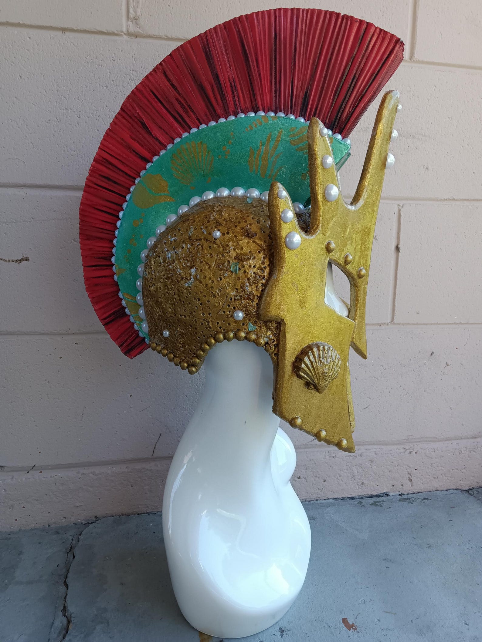Warrior Mermaid Helmet - Etsy