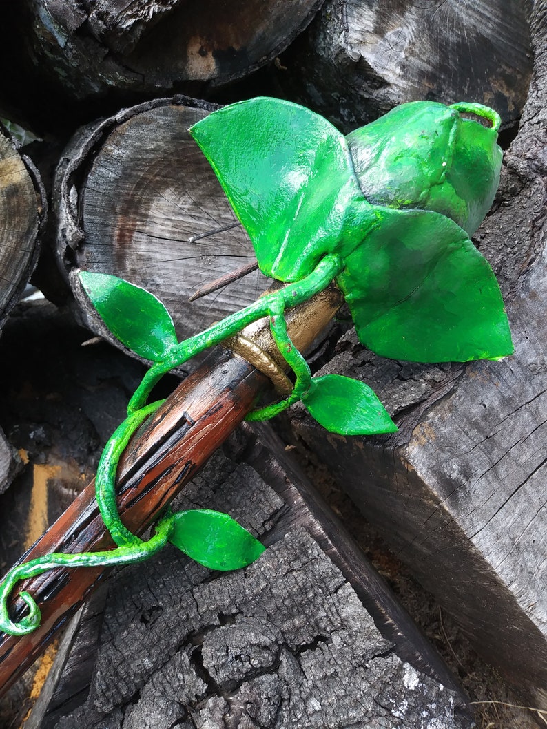 Steampunk Poison Ivy Cane - Etsy
