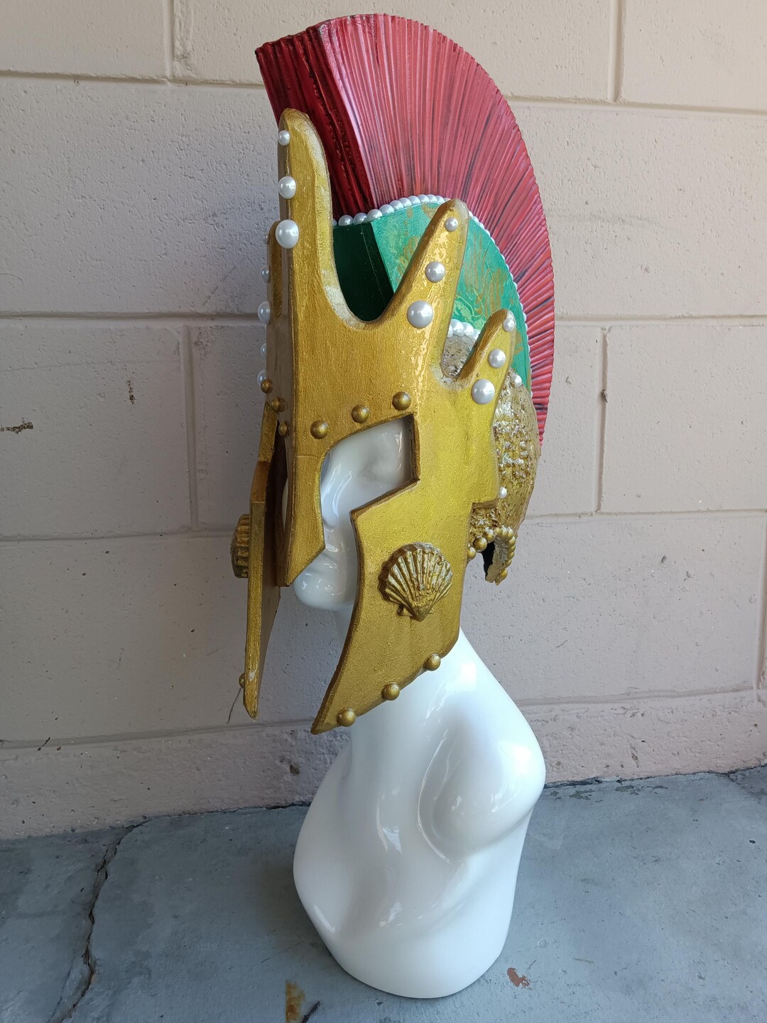 Warrior Mermaid Helmet - Etsy