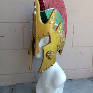 Warrior Mermaid Helmet - Etsy