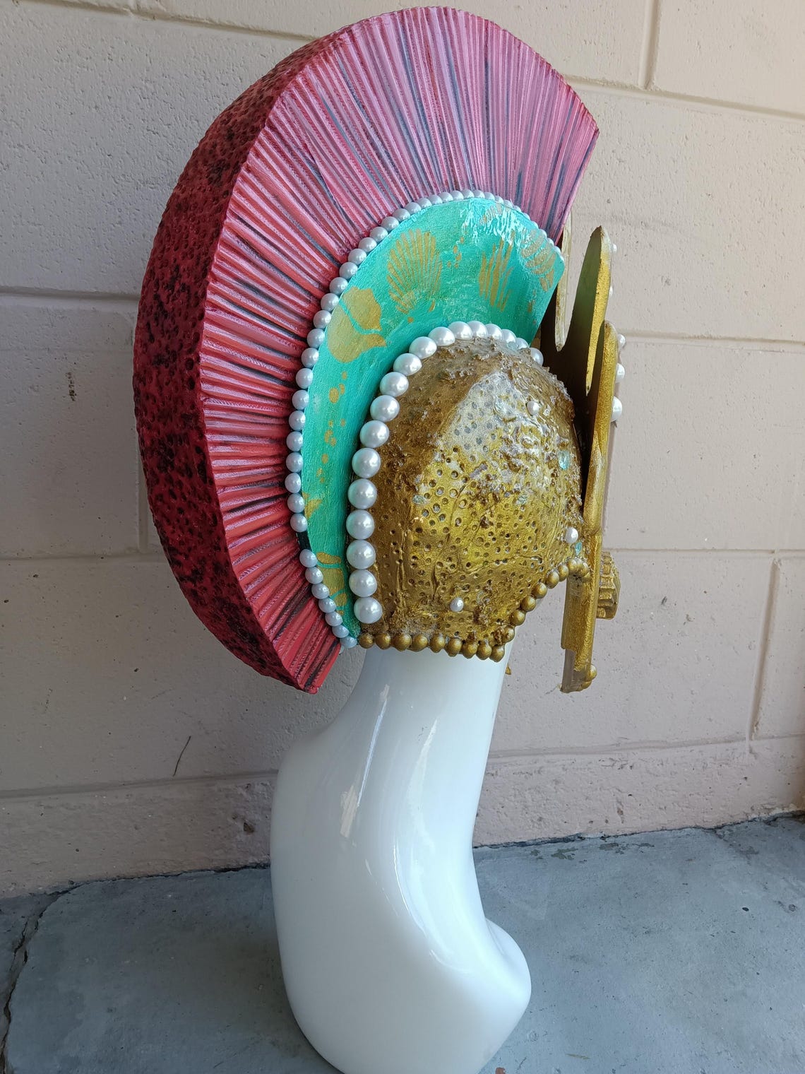 Warrior Mermaid Helmet - Etsy