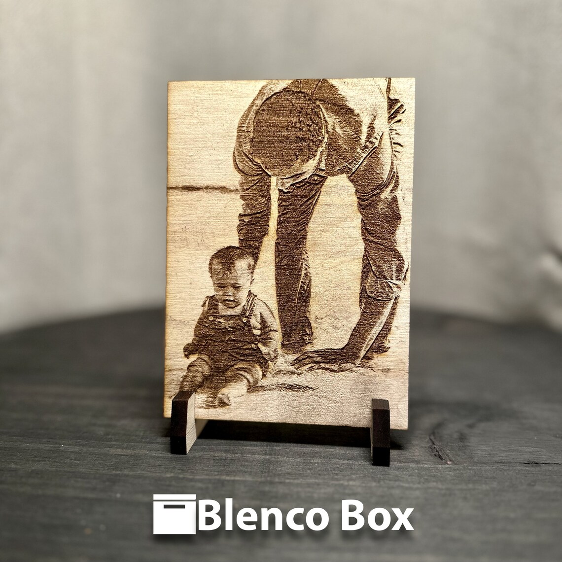 Custom Photo Gift Custom Wood Photo Engraved Wood With Photo ...