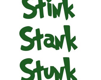 Stink Stank Stunk | Etsy