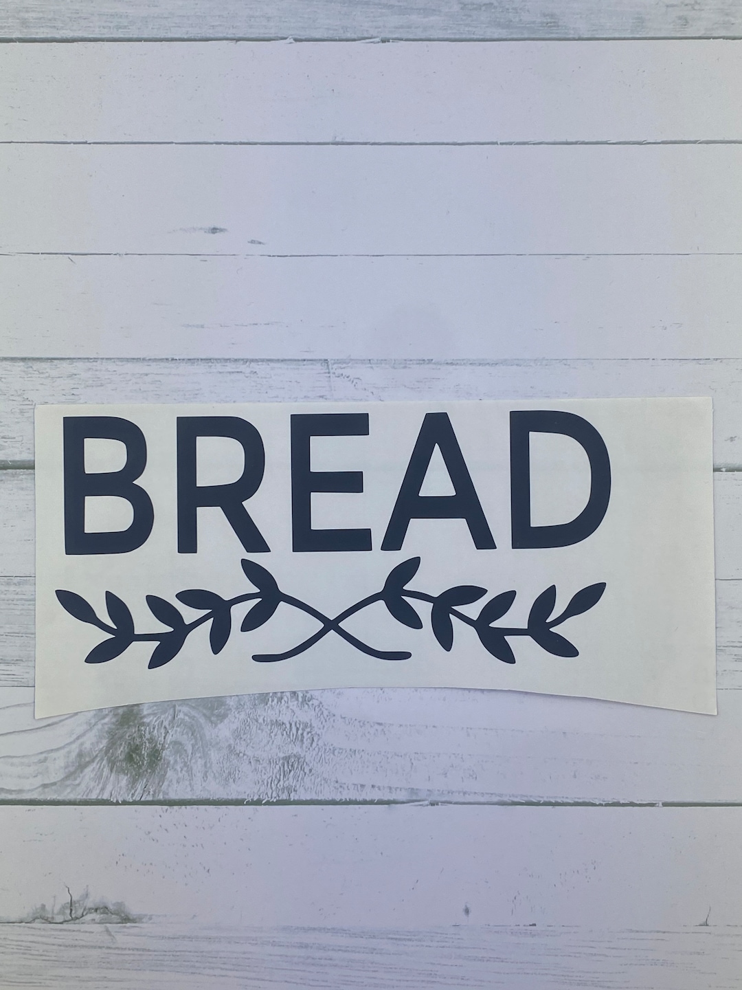 Bread Vinyl Decal. Bread Sticker. Bread Decal. Kitchen Decor. - Etsy
