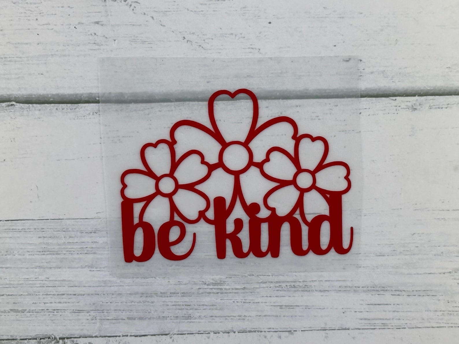 Be Kind Vinyl Decal: Inspirational Quote, Laptop/tumbler Sticker. - Etsy