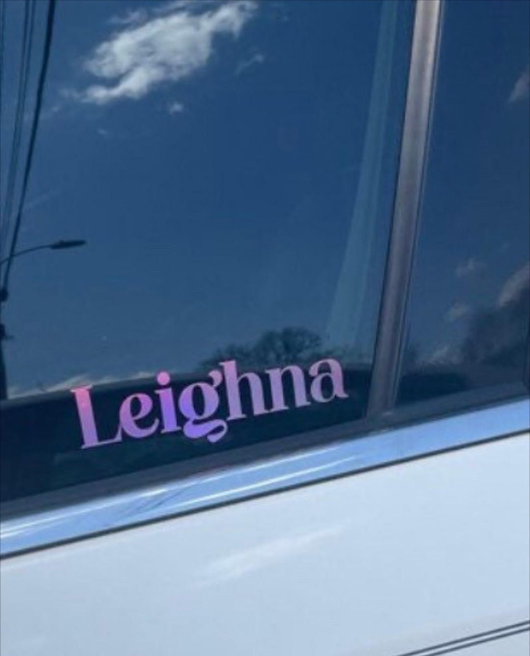Custom Side Mirror Decal. Personalized Mirror Custom Name Decals. Car ...
