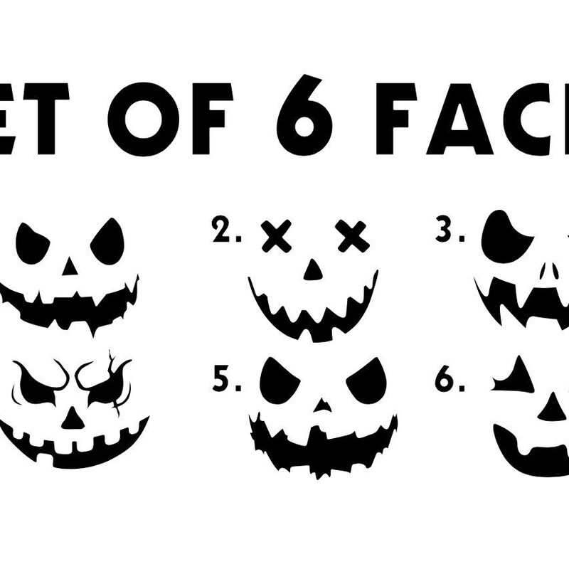Face Decals - Etsy