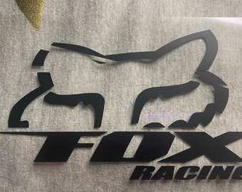 Fox Racing Decals | Etsy