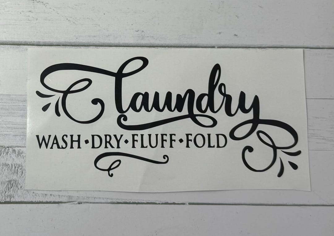 Laundry Wall Decals. Laundry Room Decal. Laundry Room Decor. Laundry ...