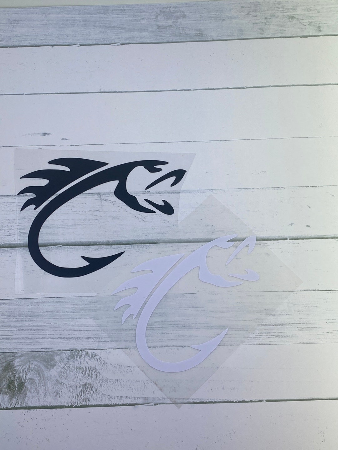 Fishing Decals. Fishing Hook. Fish Sticker. Fishing Sticker. - Etsy