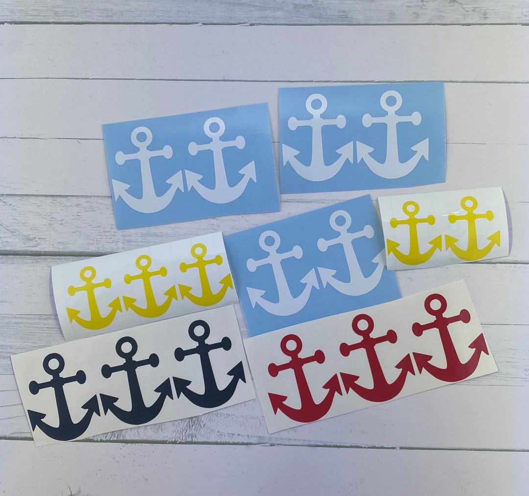 Anchor Decals. Anchor Stickers. Sea Decals. Anchol Wall - Etsy