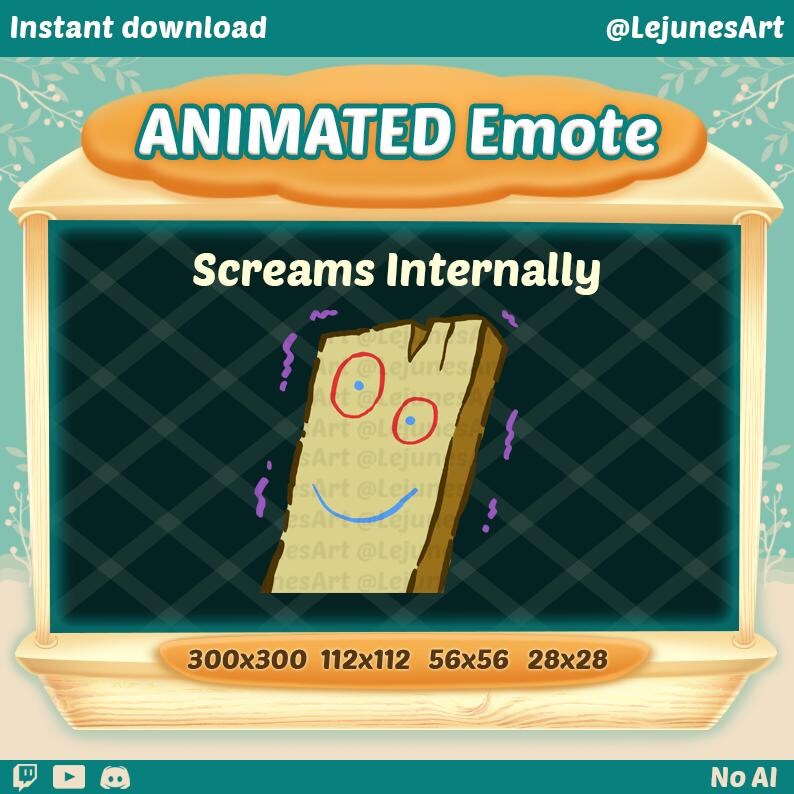 Animated Screams Internally Meme: Twitch, Youtube, Discord (download ...