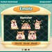 Hamster Emote | Hamster Meme Emote | Kawaii | Cute | Rat | Animated GIF ...