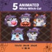 White Witch Cat Animated Emotes for Twitch, Discord, Youtube (digital ...