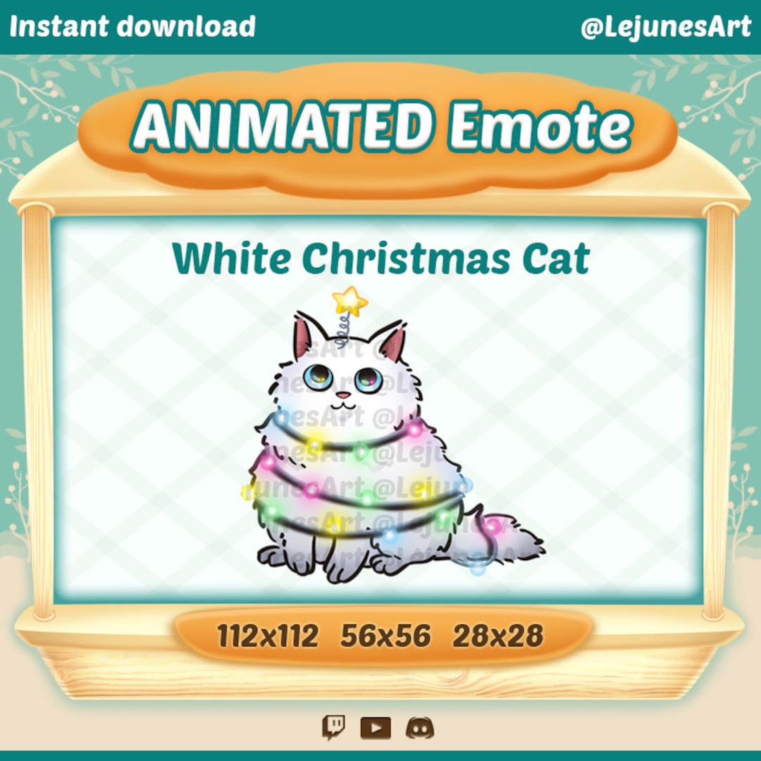 Animated Cat Emote | Cat Meme Twitch Emotes | Twitch Emote | Youtube ...