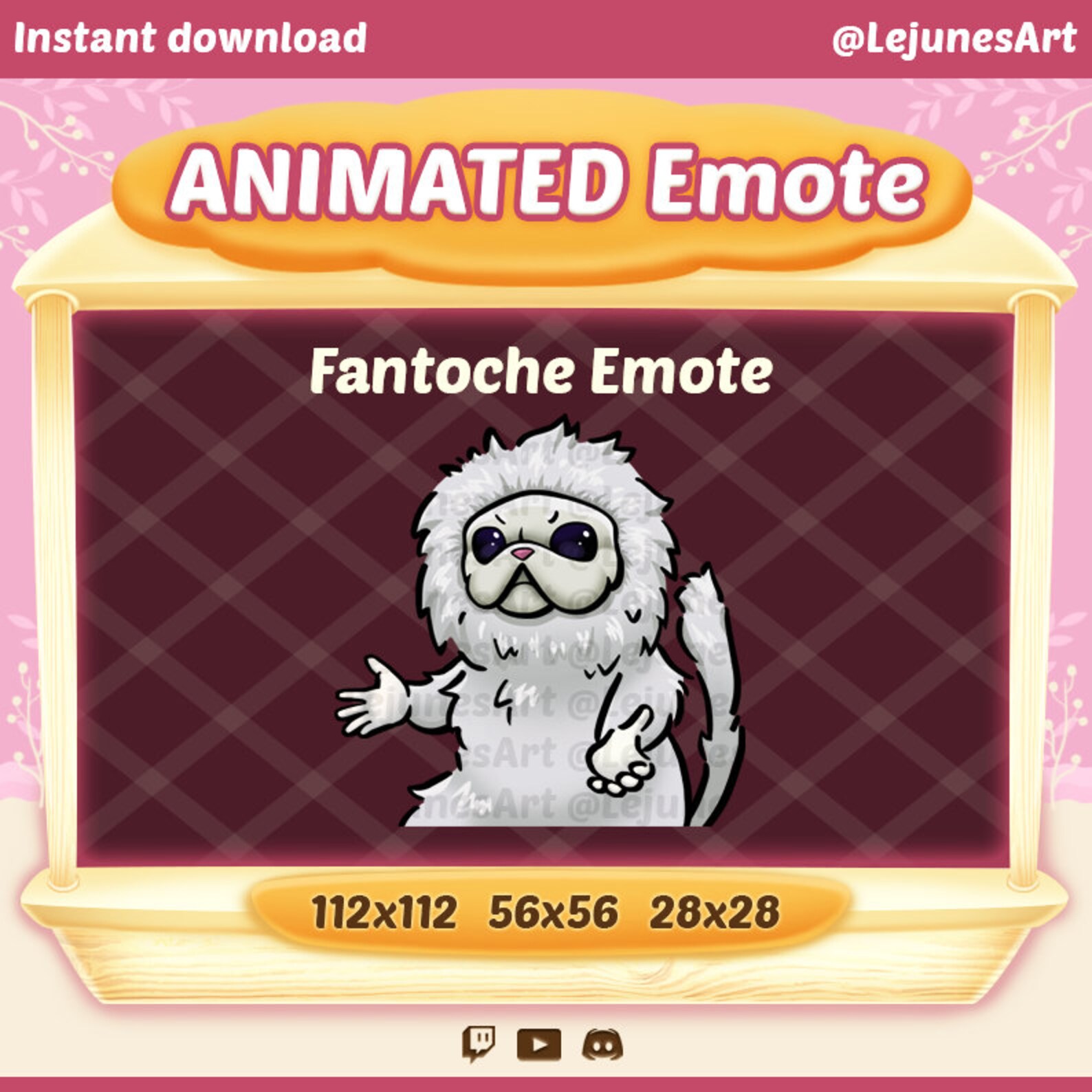 Animated Hamster Shrug Emote: Twitch, Discord, Youtube (digital ...
