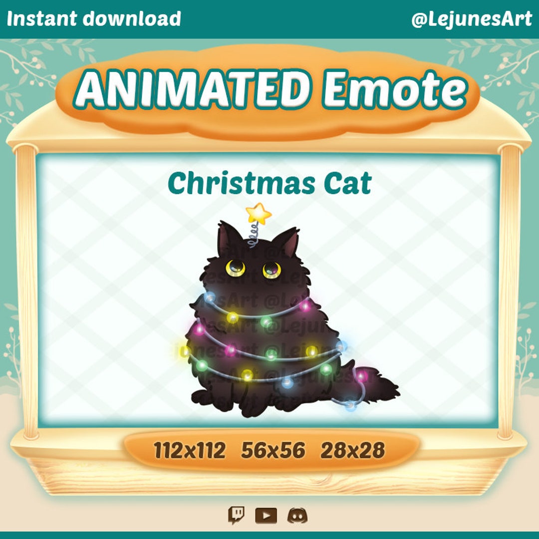 Animated Cat Emote | Cat Meme Twitch Emotes | Twitch Emote | Youtube ...