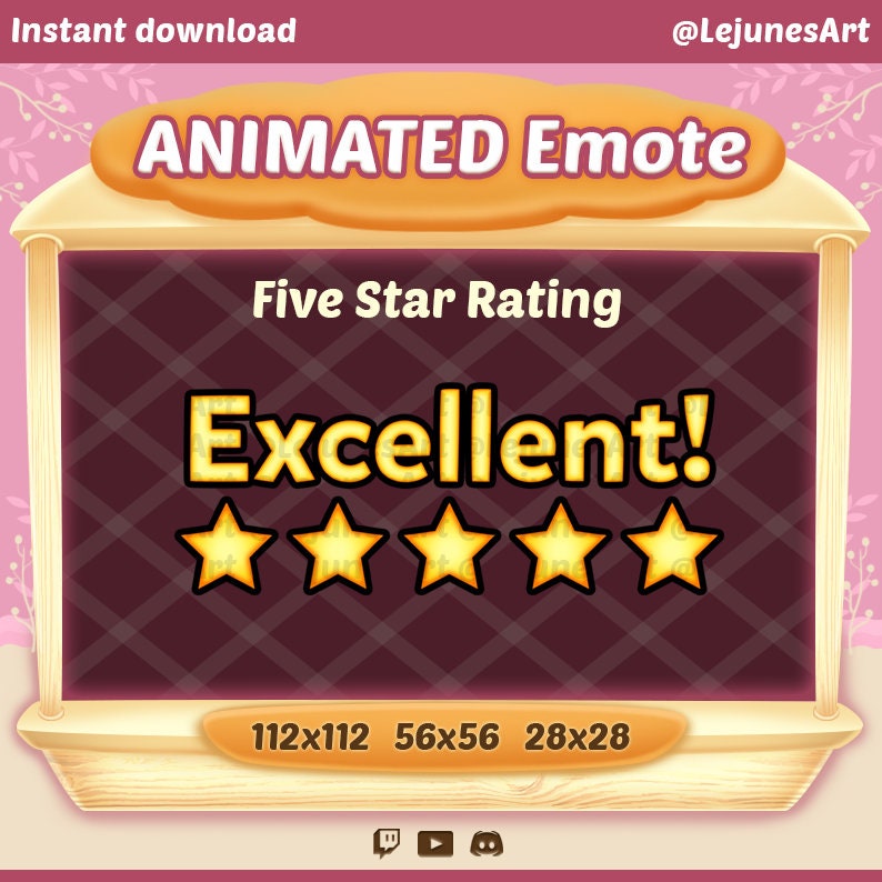 Animated Star Meme Twitch Emotes Twitch Emote Youtube - Etsy