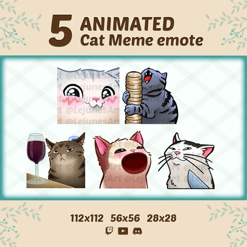 Animated Meme Emote Meme Twitch Emotes Pack Animated Amote Youtube ...