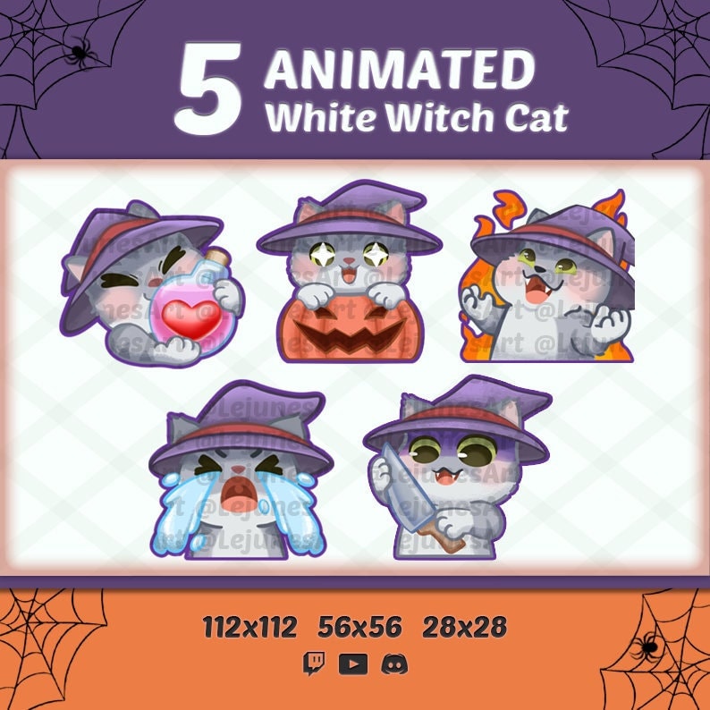 Cat Animated Emote | Animated Emote | Tabby Cat Emote | for Discord ...