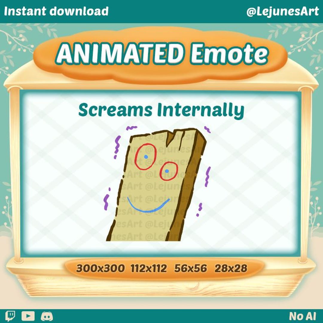 Animated Screams Internally Meme: Twitch, Youtube, Discord (download ...
