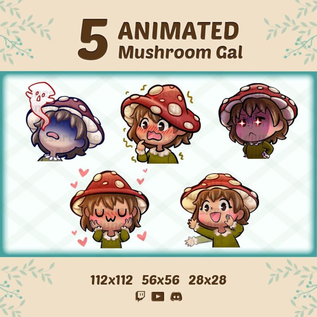 Animated Girl Emote | Meme Twitch Emotes | Pack Animated Amote ...