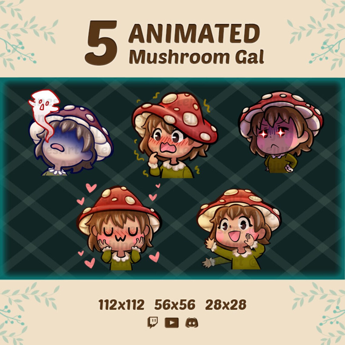 Animated Girl Emote Meme Twitch Emotes Pack Animated Amote Youtube ...