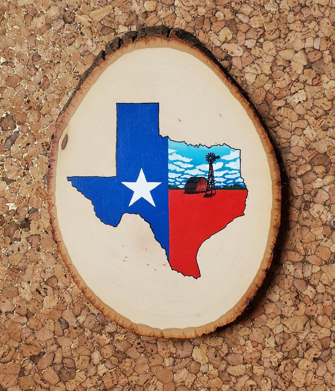 Rustic Texas Barn Art | Texas Flag Art | Texas Wood Decor | Texan Gift ...