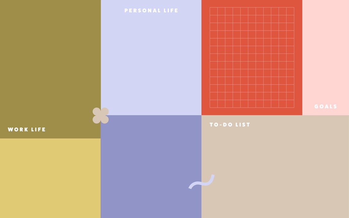 Customizable Organizational Wallpaper Template for Laptop or Desktop ...