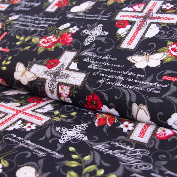 Amazing Grace Fabric - Etsy
