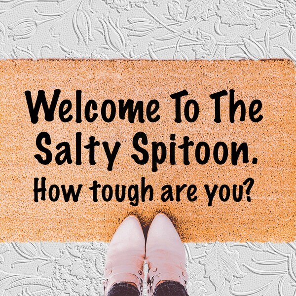 Spongebob Welcome Mat - Etsy