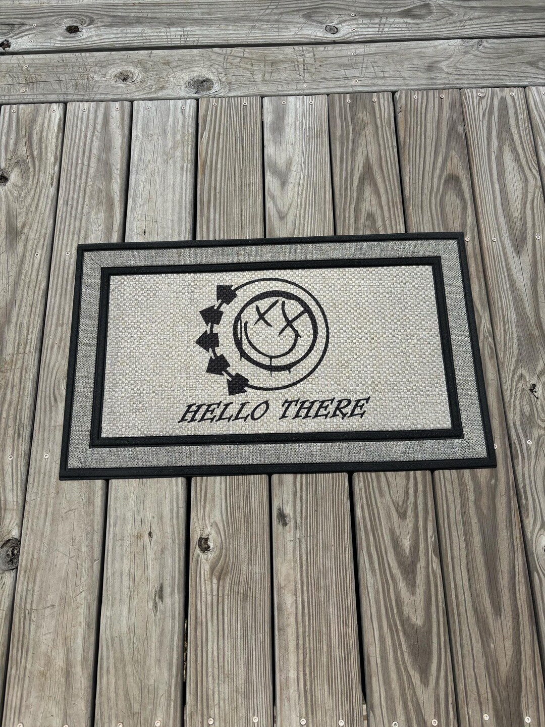 Hello There Doormat | Blink 182 Logo Fan Home Decor - Etsy
