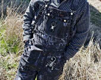 Punk Overalls - Etsy
