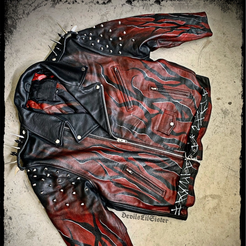 Punk Jacket - Etsy