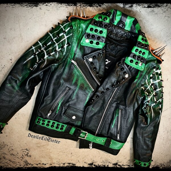 Punk Rock Jacket - Etsy