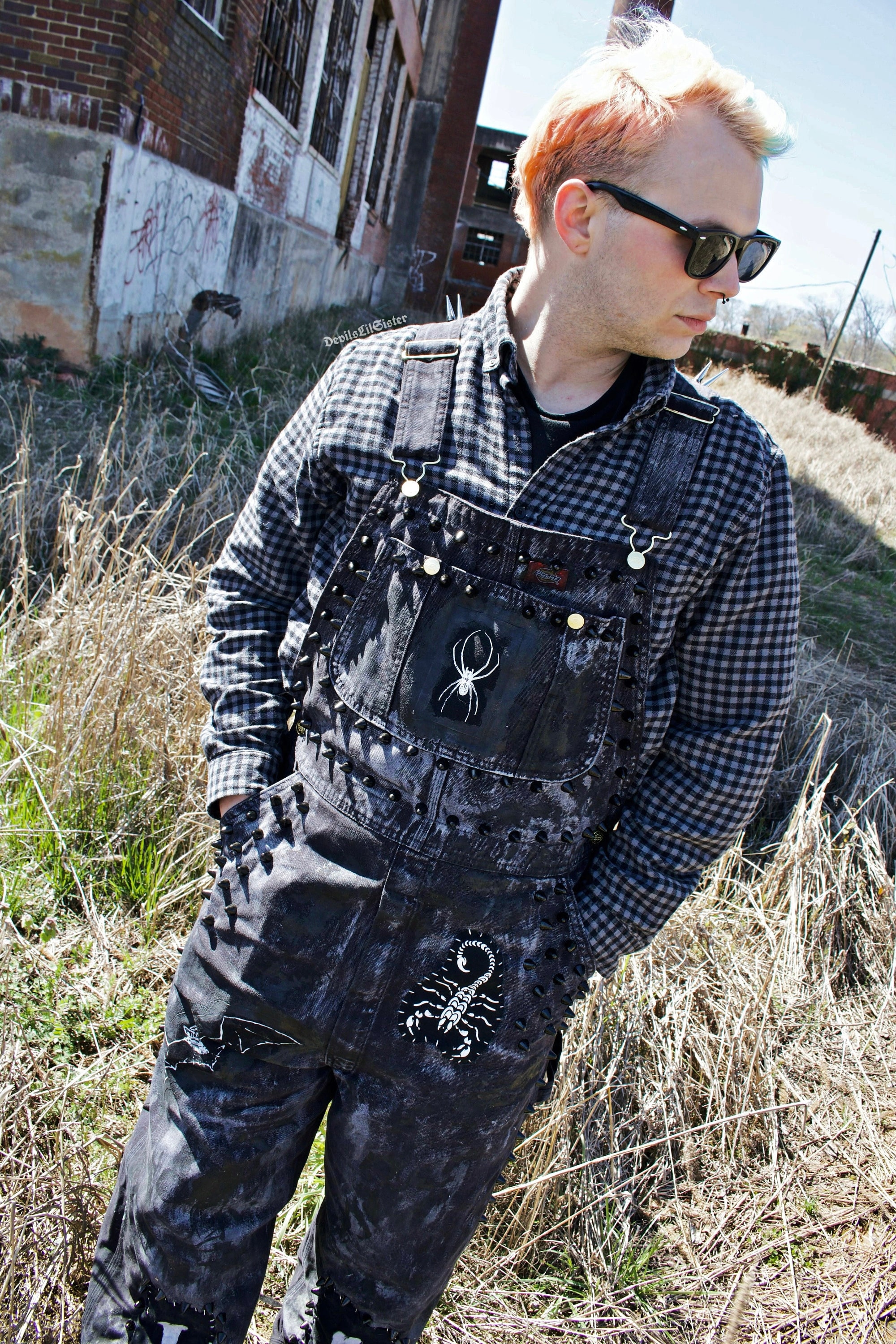 Punk Overalls Mens - Etsy