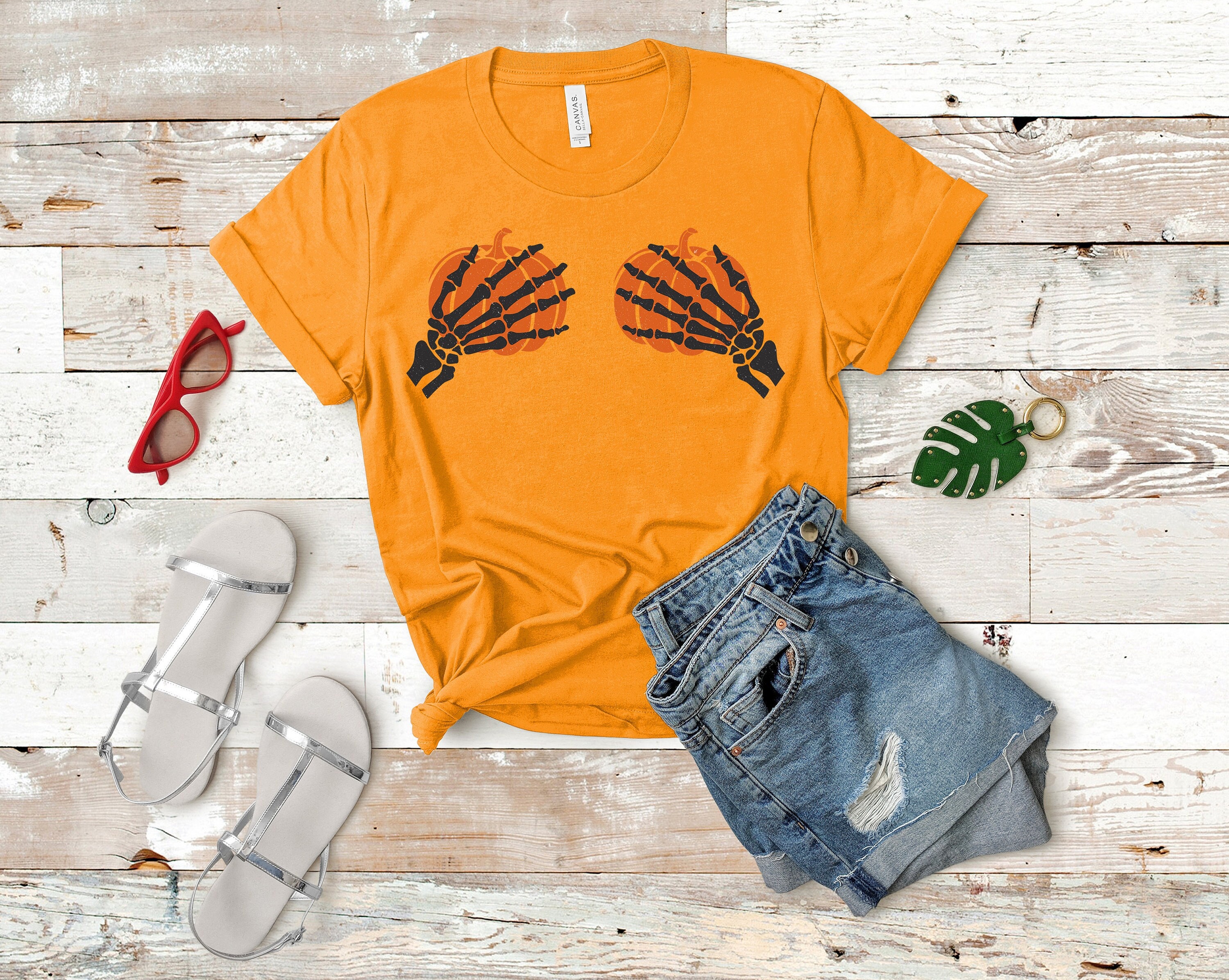 Halloween Skeleton Hands Shirt Funny Halloween Shirt Trick Etsy Uk