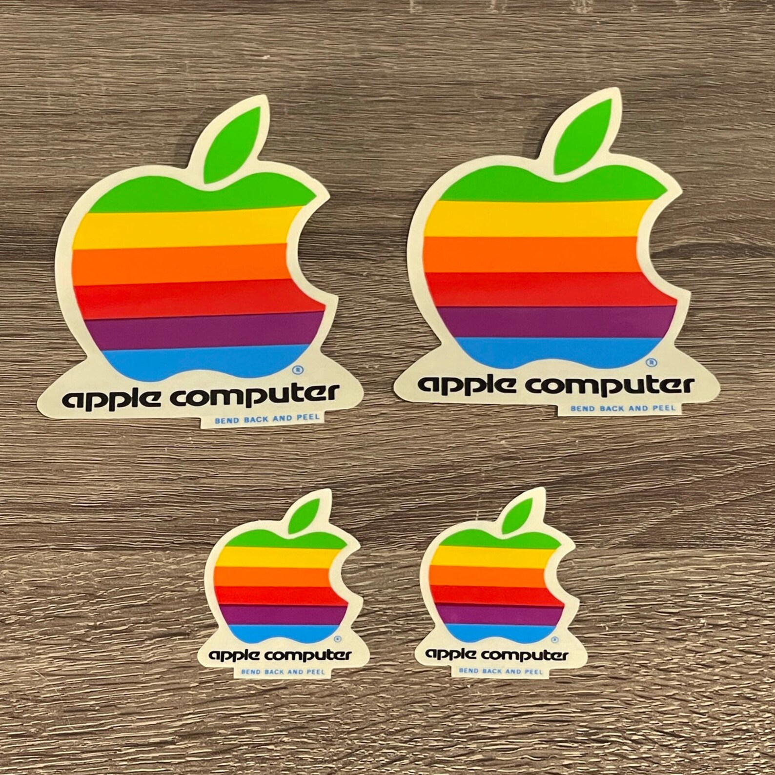 Autocollants vintage Apple Computer | Etsy