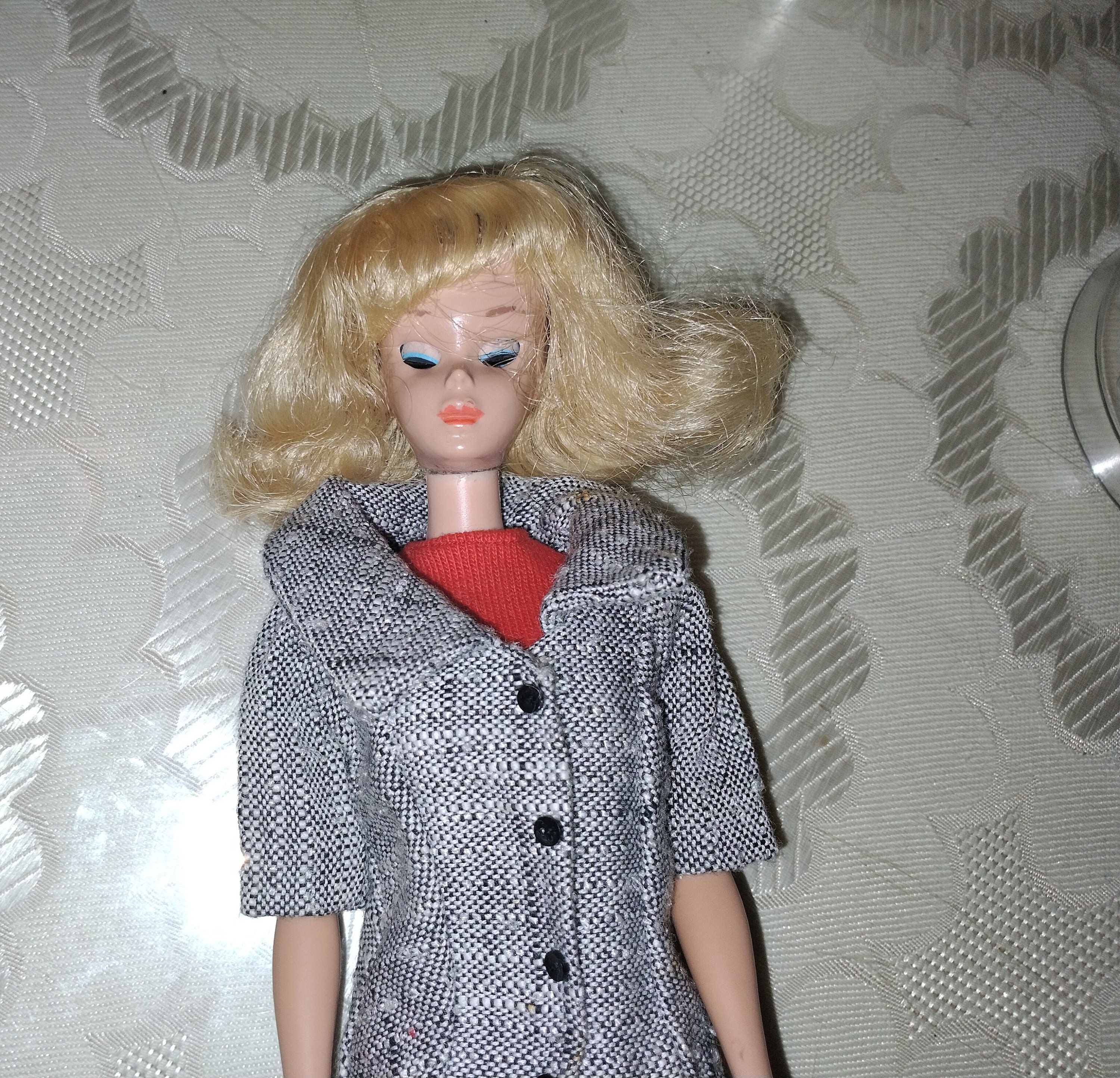 1960's Vintage Sleepy Eyes Miss Barbie in Career Girl #954 & Blonde ...